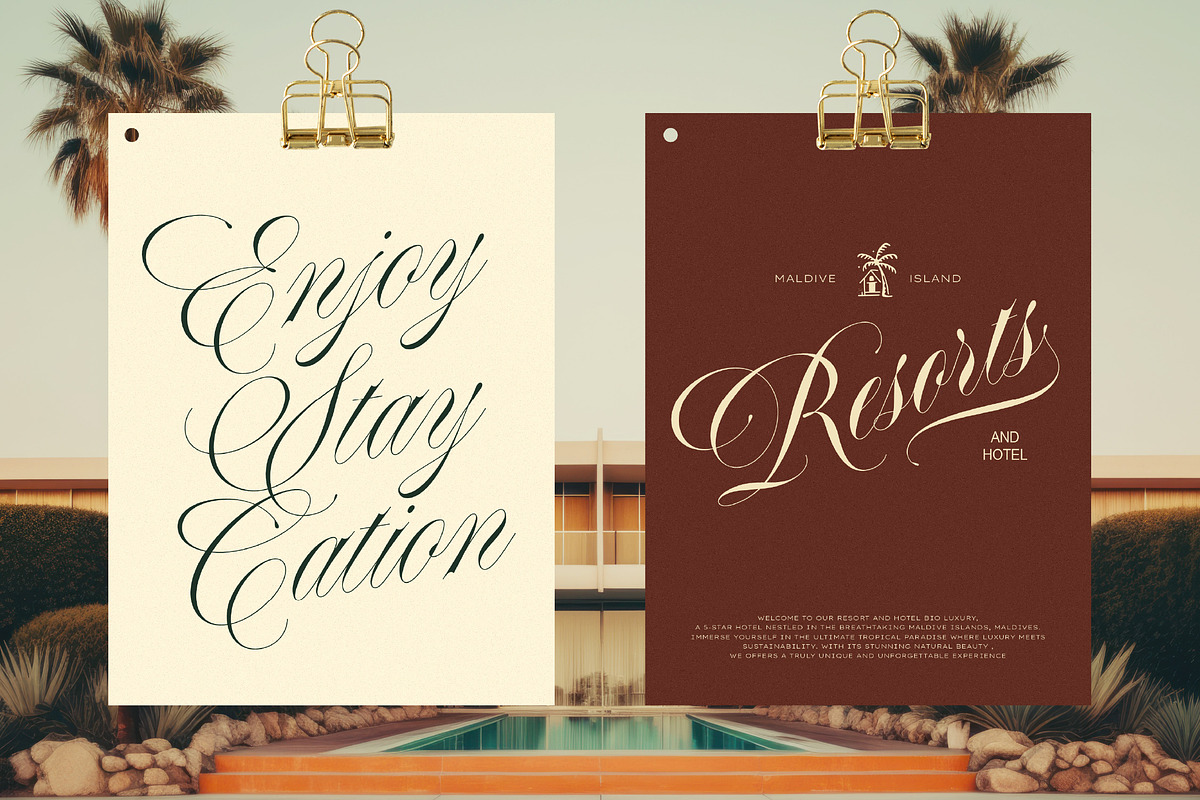 Monalisa Calligraphy Script Font