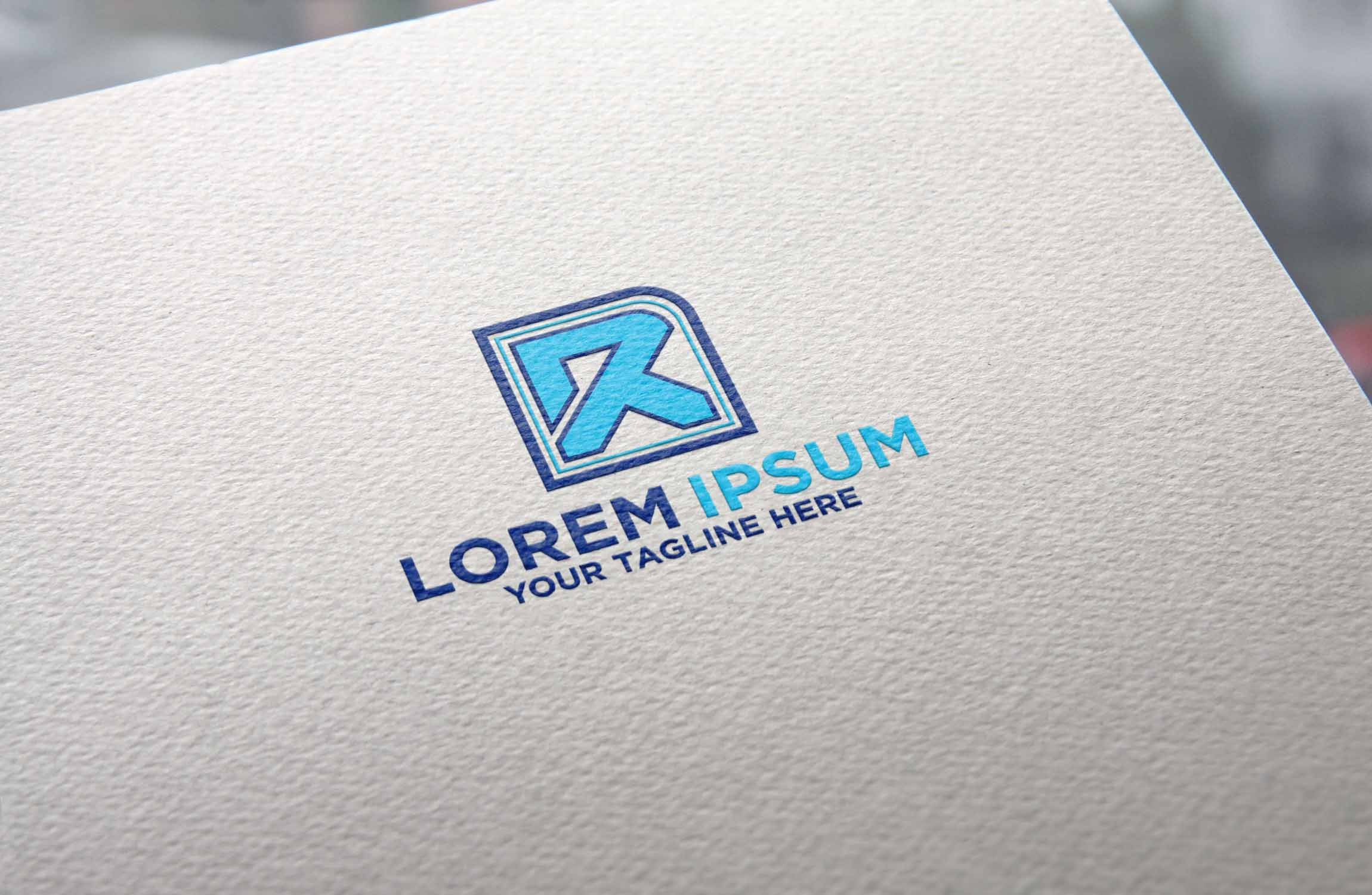 Letter R square logo template, a Branding & Logo Template by REDVY CREATIVE