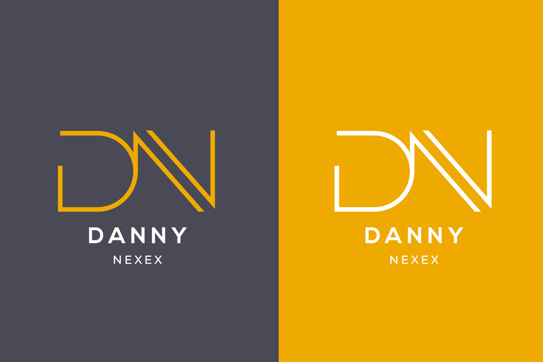 monogram icon logo DN, a Branding & Logo Template by idesign_4u