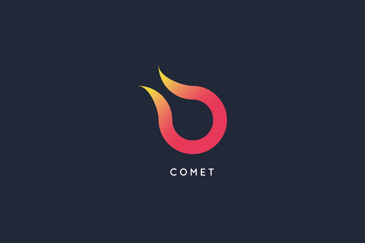 Comet Logo Template, a Branding & Logo Template by PixaSquare