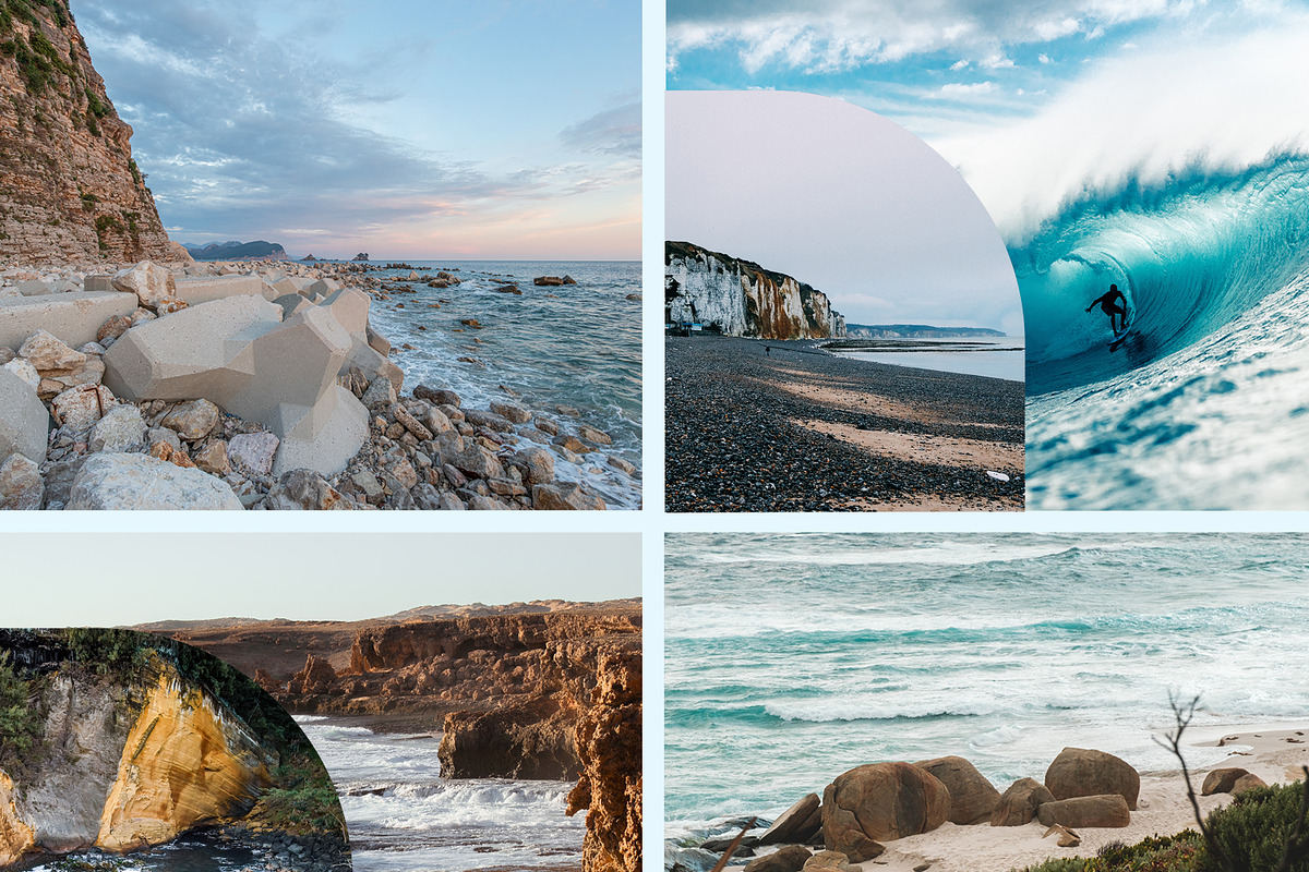 50 Collage Photo Frame Design Template Bundle