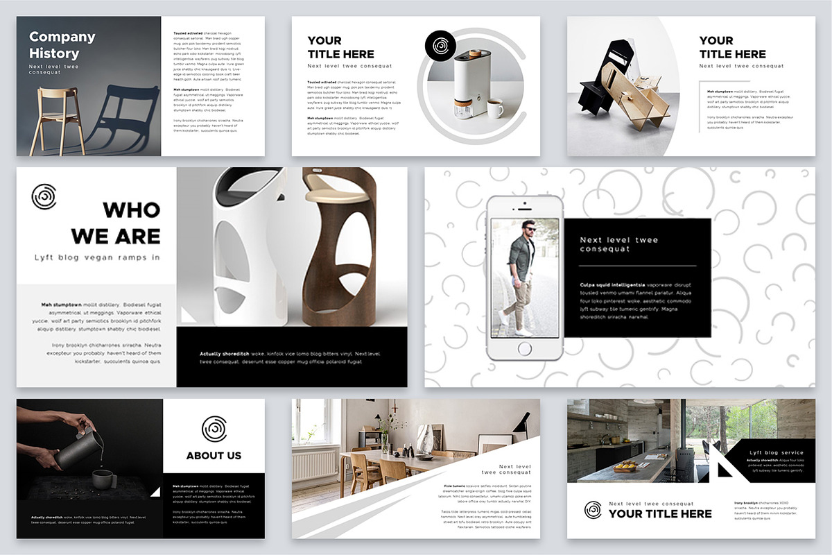 Vortex Powerpoint Template & Slides | Creative Market