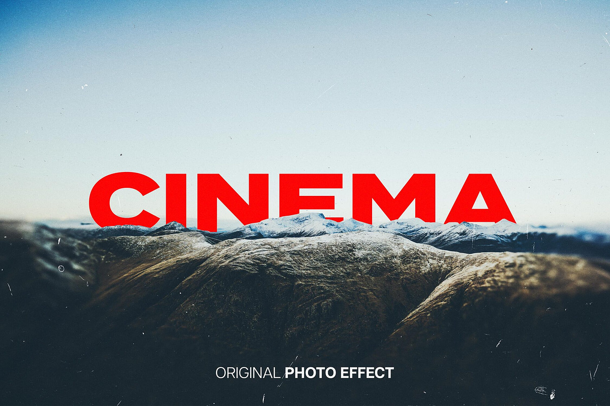 Cinematic Photo Effect, a Layer Style Add-On by Design Squad
