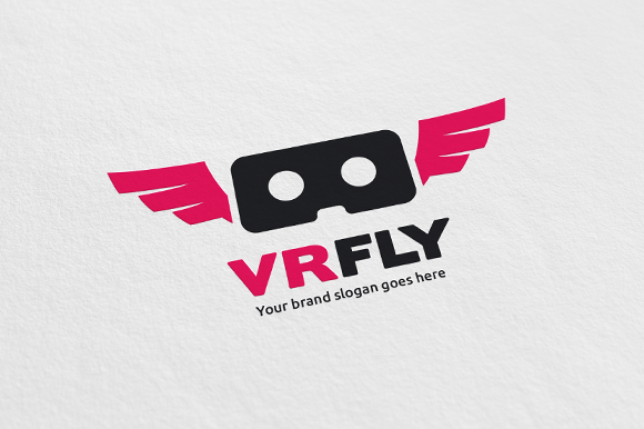 Virtual Reality Fly logo, a Branding & Logo Template by WheelieMonkey ...