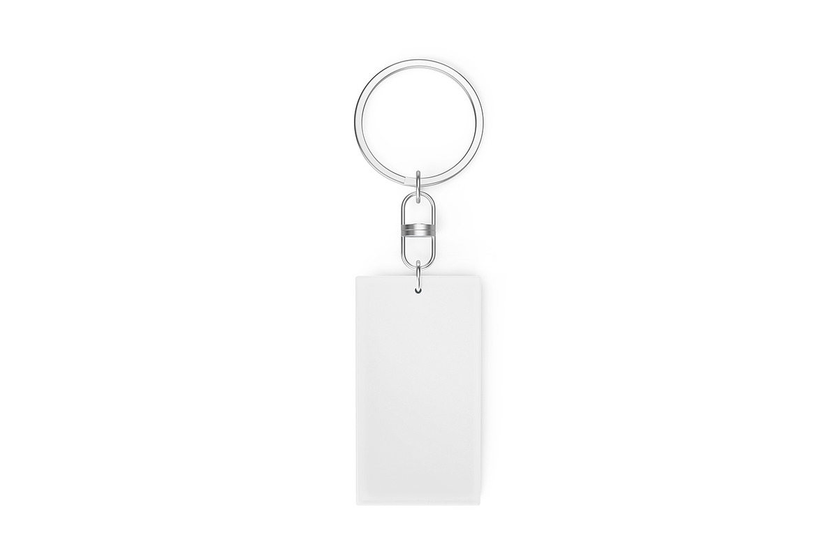 Acrylic Keychain Mockup, a Merchandise Mockup by Ram Studio