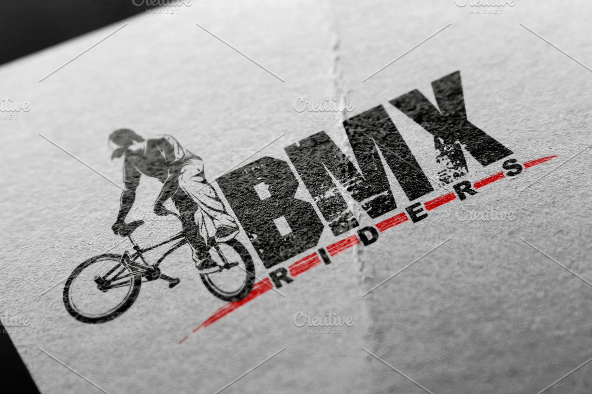 Bmx Logo, a Branding & Logo Template by herulogo