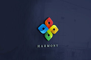 Harmony logo, a Branding & Logo Template by TintArt