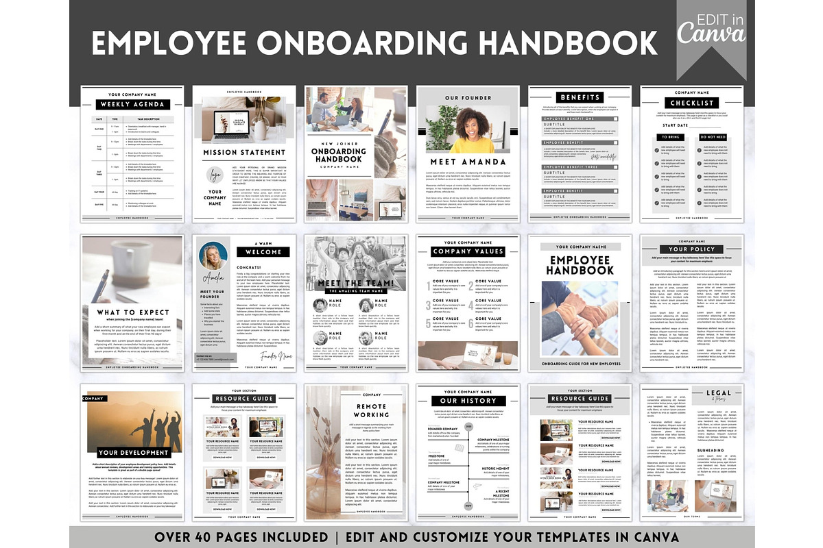 Employee Onboarding Templates, a Templates & Theme by Templatables