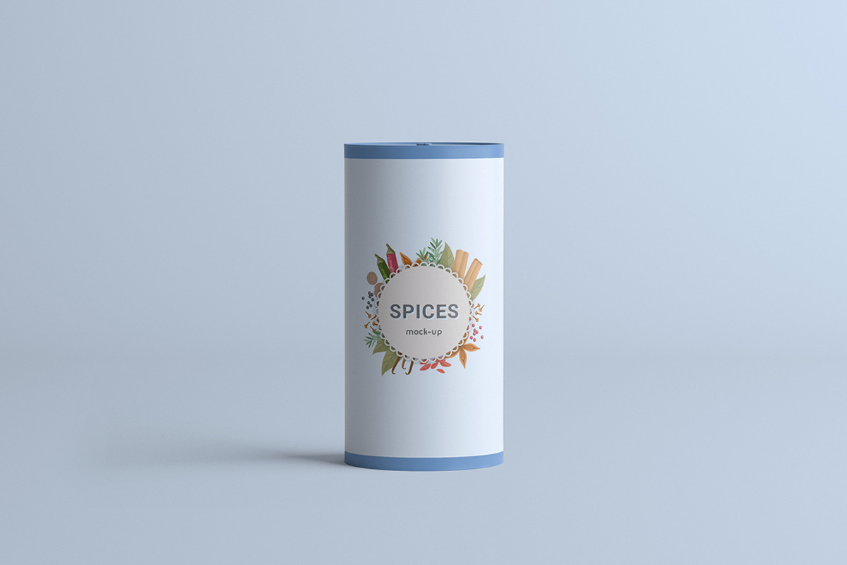 Spices Jar Mock-Up, a Packaging Mockup by AY Mock-Ups