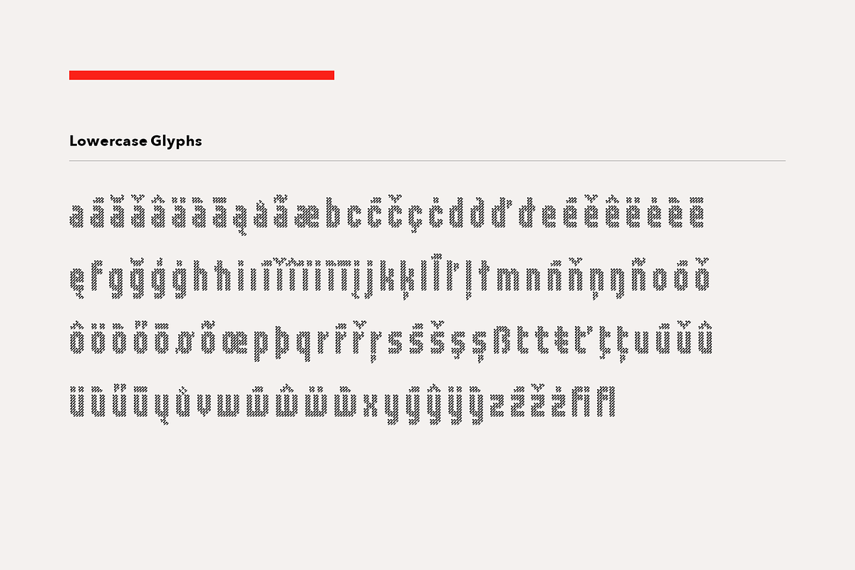 SB Optical - Color Font, a Font by SelfBuild Type