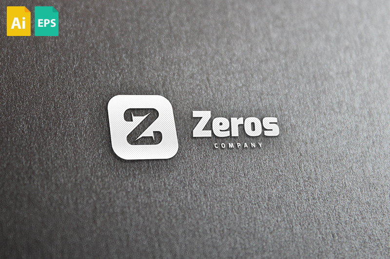 Zeros Logo, a Branding & Logo Template by Schneider Design Store