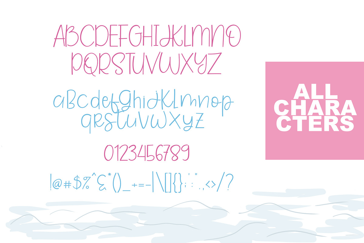 Christy & Snow, a Script Font by khurasan
