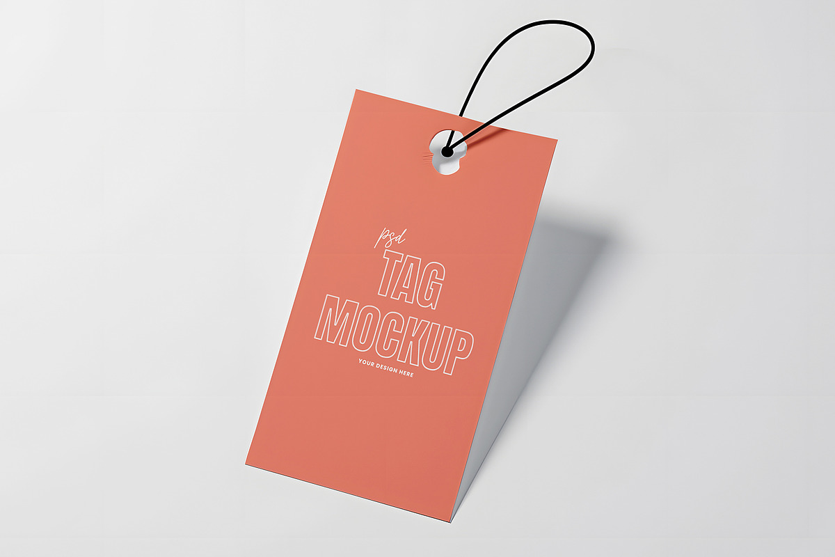Tag Mockup, a Product Mockup by Pixelpick