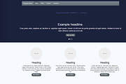 Bootstrap 3.0. v. theme Classic Plus, a Bootstrap Template by Bootstraptor