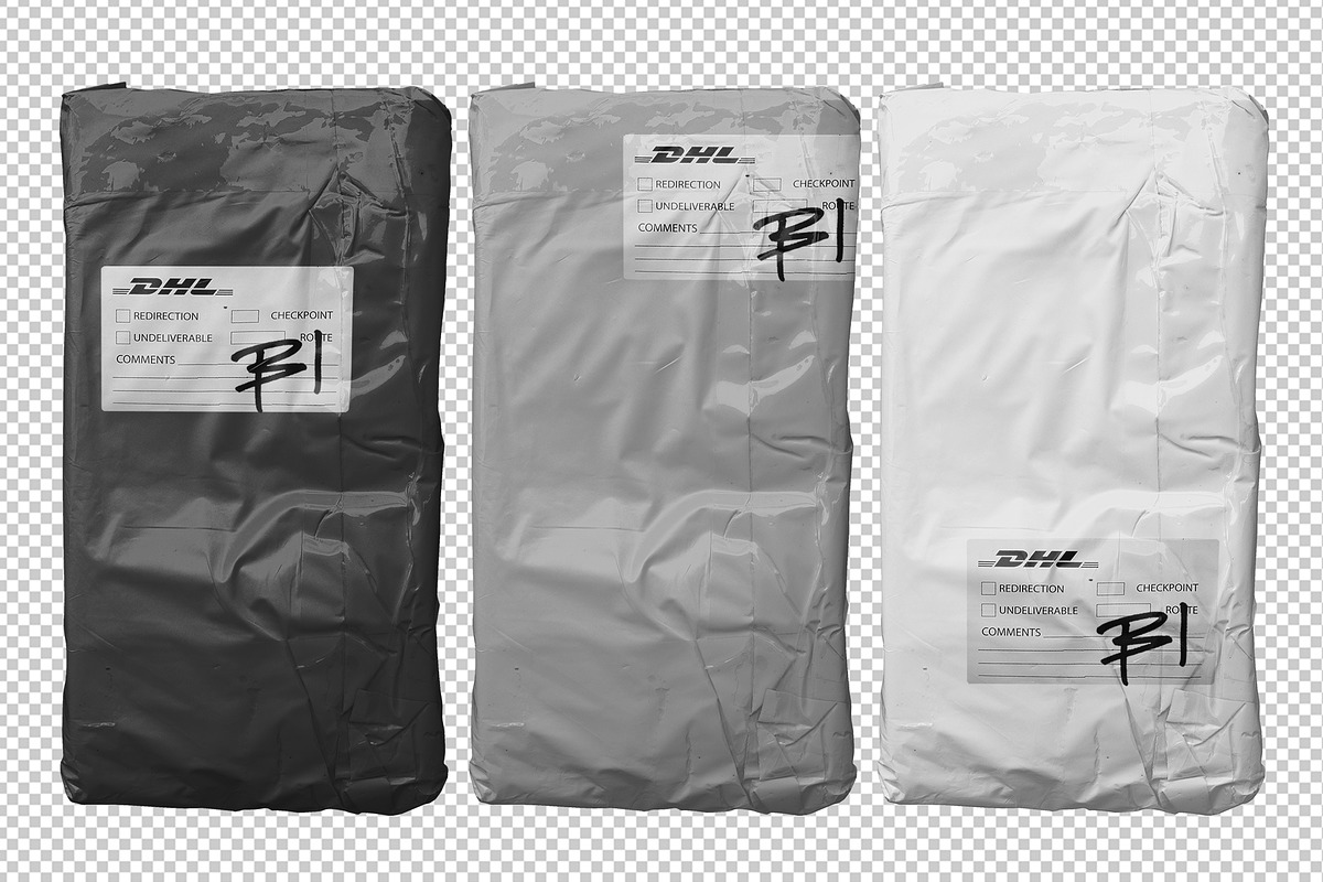 Post Pack Bag Mockup, a Packaging Mockup by Bolderaja1 Studio