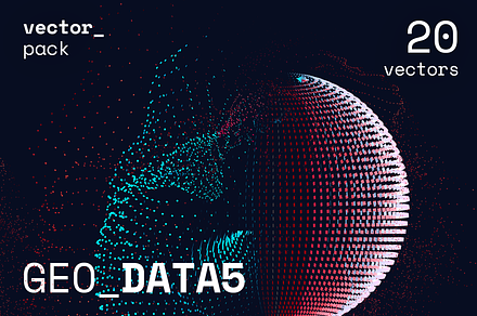 GEO_DATA3 Graphics Pack, a Background Graphic by codetoform