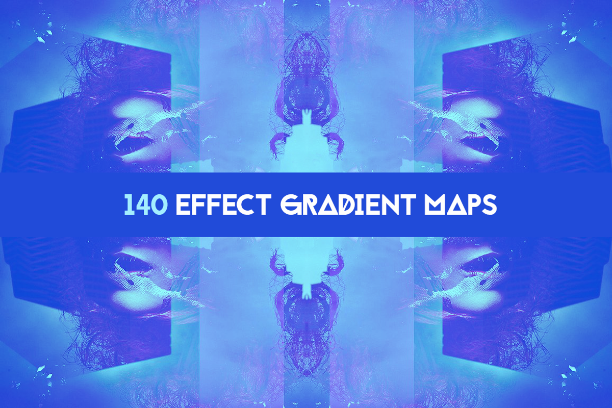 140 Effects gradient map pack, a Gradient Add-On by 89colors