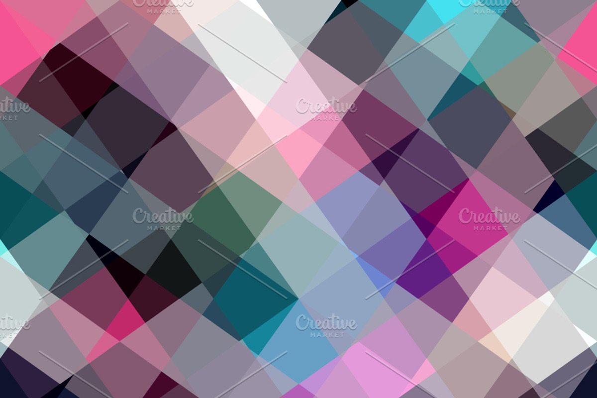 SEAMLESS LOW POLY VECTOR PATTENS