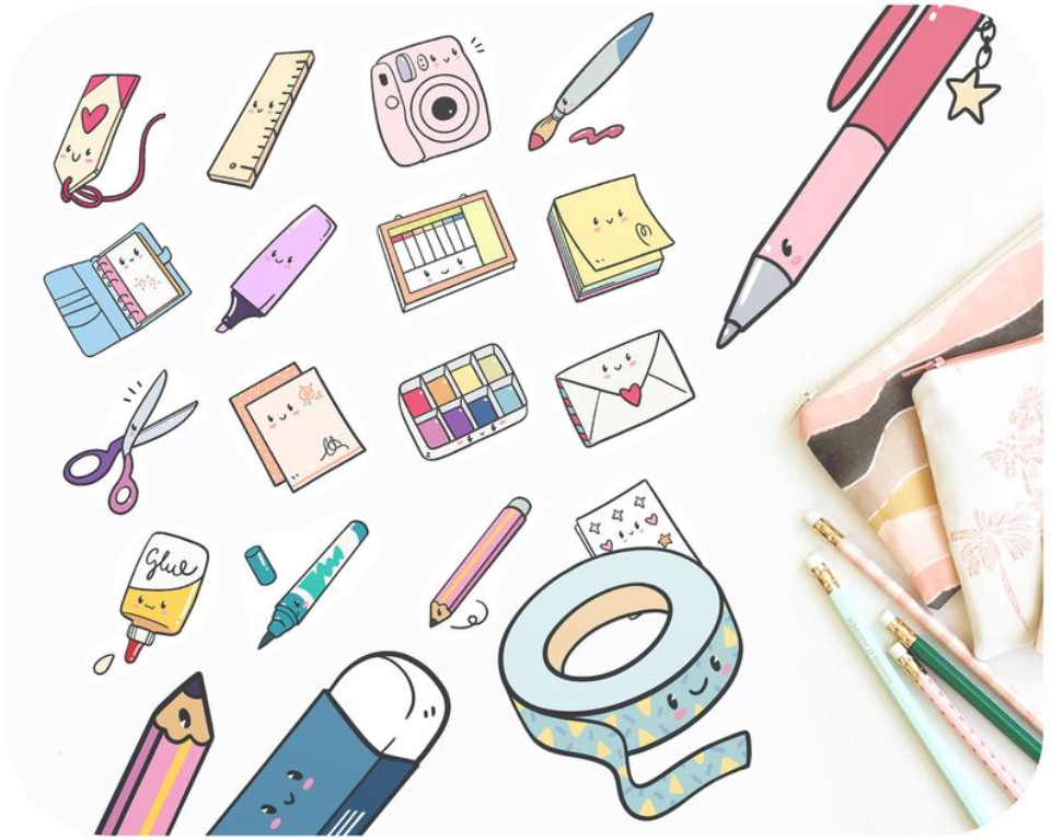 20 Planning printable doodles, an Icon by Alphabelli | Creative Market