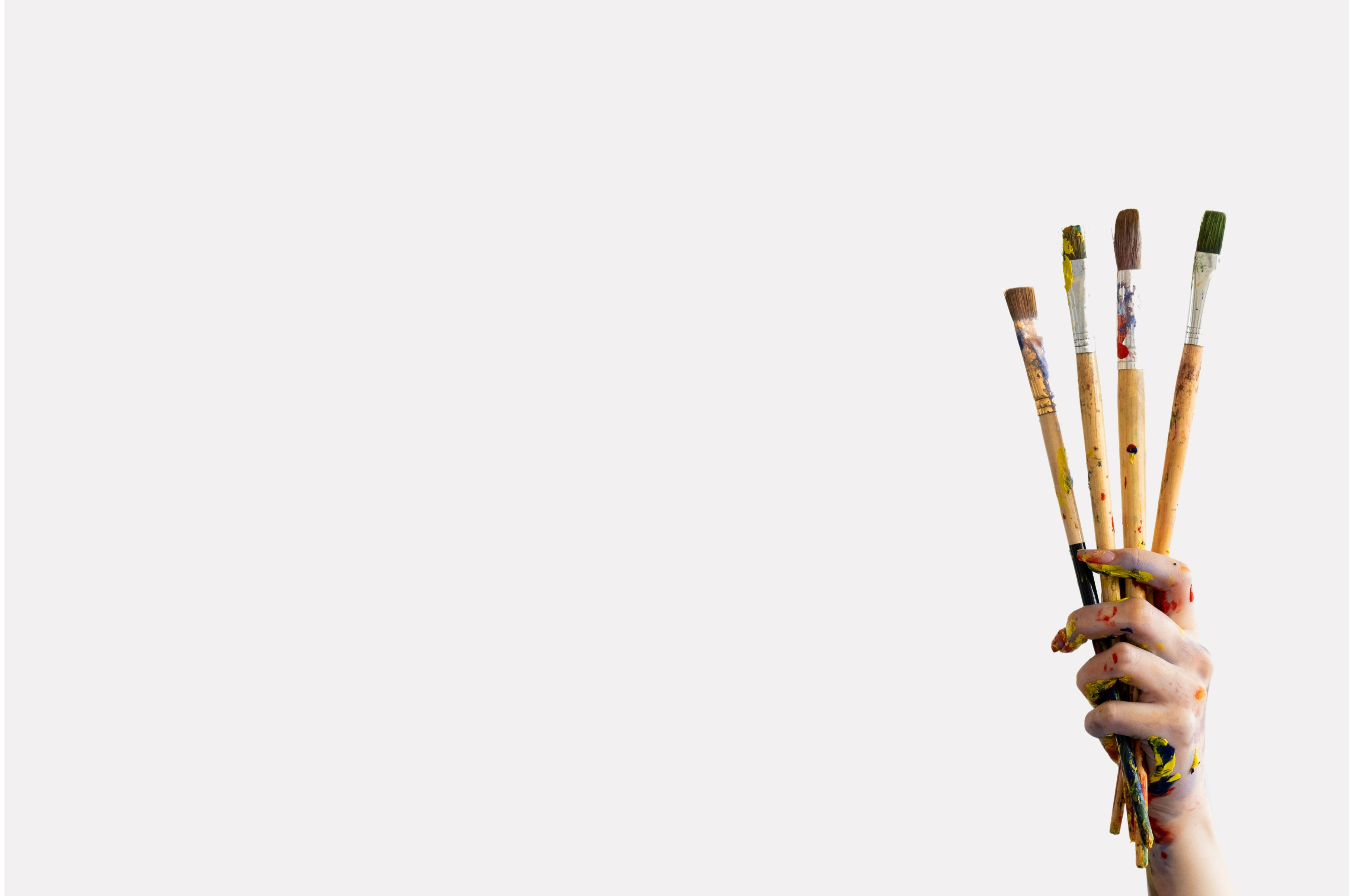 painting tools aesthetic lifestyle, a Person Photo by Photo Drive ...