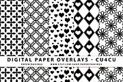 Pattern overlays, Photoshop template, a Pattern Graphic by AllAboutTheHouse
