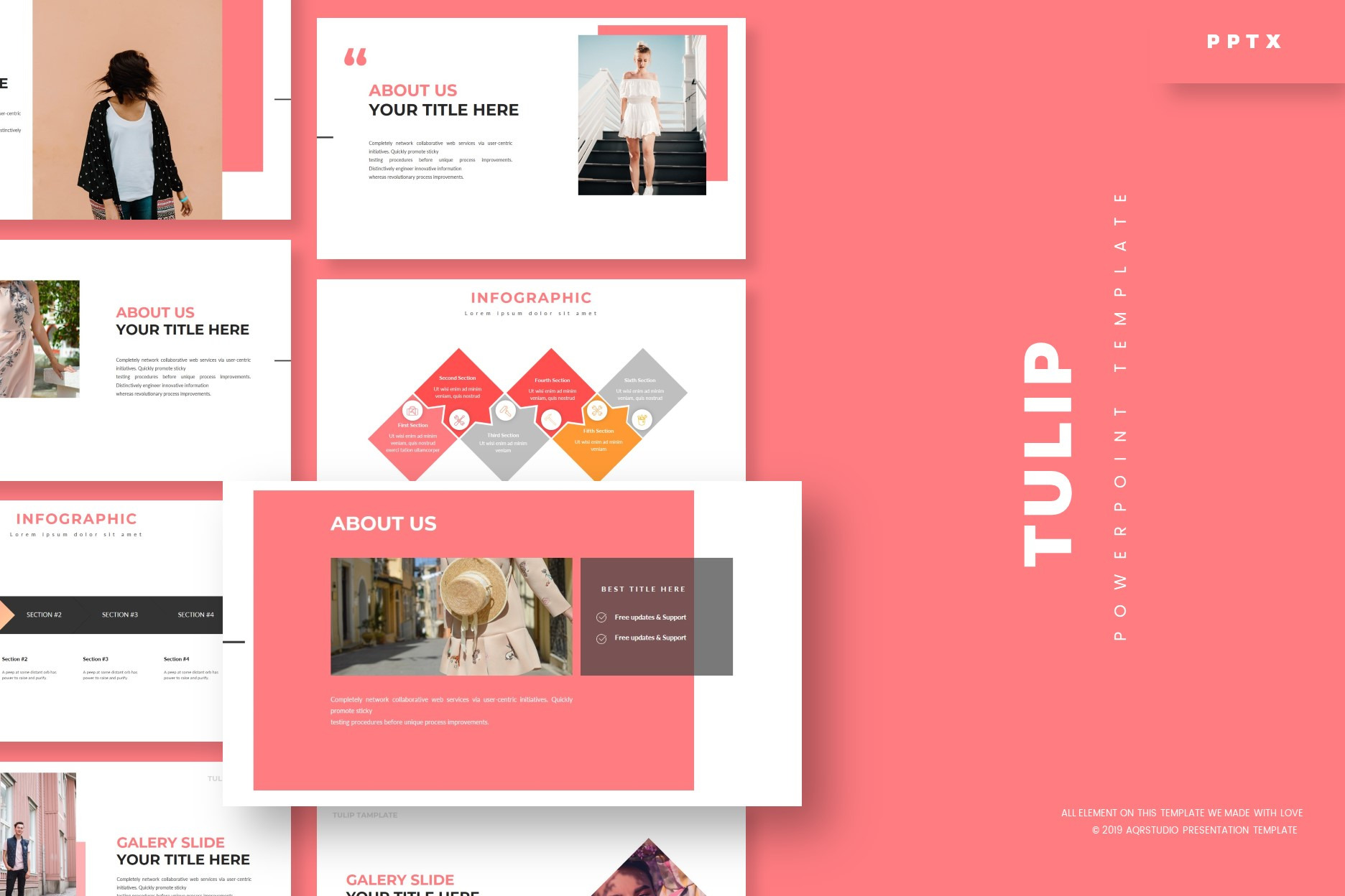 Tulip - Powerpoint Template, a Presentation Template by AQR Studio