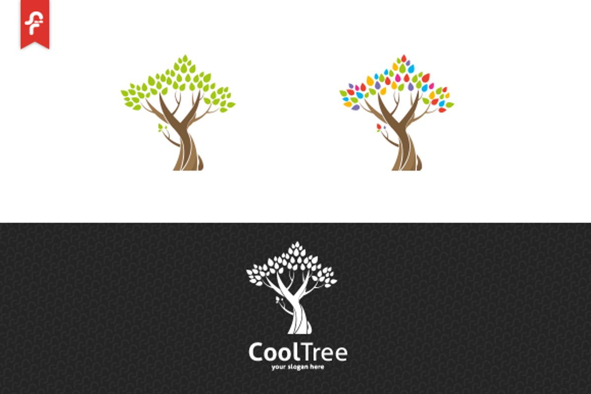 Cool Tree Logo, a Branding & Logo Template by ft.studio