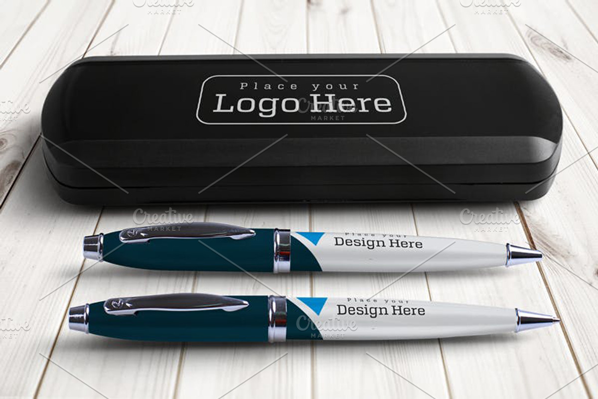 Pen Box Mock Up V.2, a Product Mockup by Qaleb Studio
