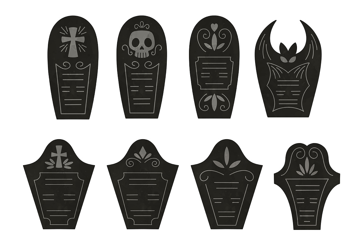 Halloween Tombstone Clipart