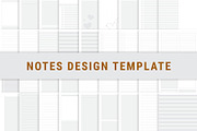 Digital Notes Template Bundle Pack, a Stationery Template by MNT-Creator