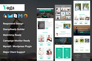 Yoga - Responsive Email Template, an Email Template by Pennyblack Templates