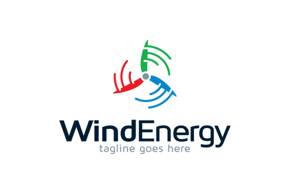 Wind Energy Logo Template, a Branding & Logo Template by gunaonedesign ...