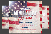 Memorial Day Flyer Template, a Flyer Template by Hotpin