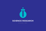 Science research logo., a Branding & Logo Template by Anton Akhmatov