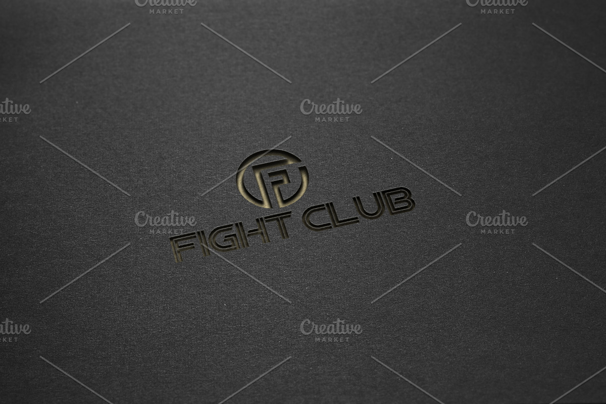 Fight Club Logo Template, a Branding & Logo Template by Raj Shop