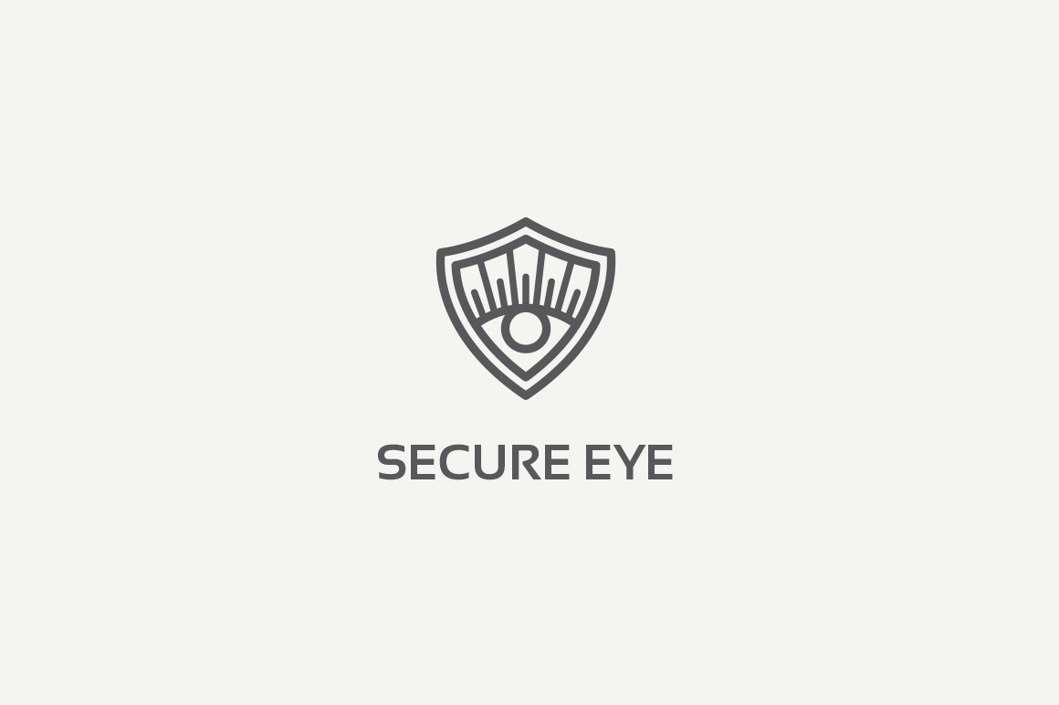 Secure Eye Logo, a Branding & Logo Template by CAIRON CREATIVESTUDIO