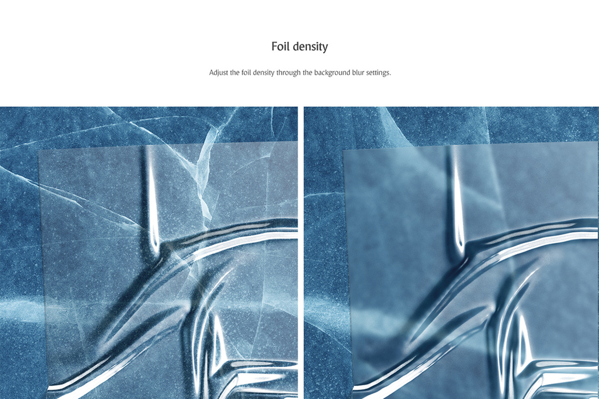 Plastic Foil Overlay Mockups, a Packaging Mockup by rebrandy