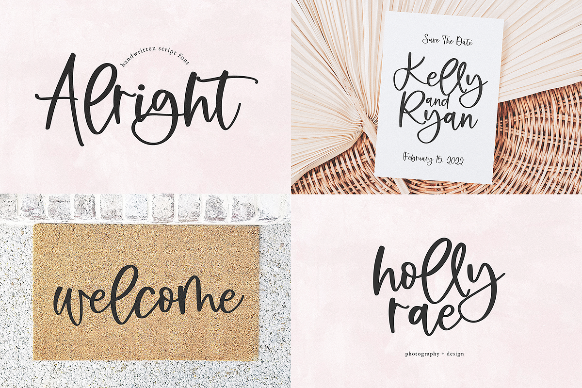 Cute Handwritten Font Bundle | Vol 2