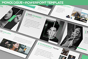 Monologue - Powerpoint Presentation, a Presentation Template by ...