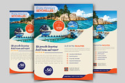 Travel Flyer Vol - 03, a Flyer Template by Imagine Design Studio