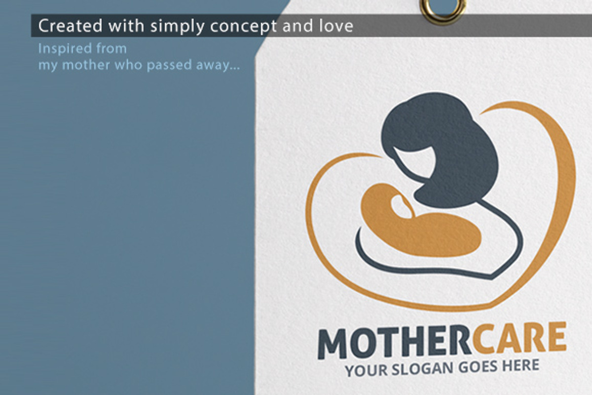 Mother Logo Template, a Branding & Logo Template by salmon.black