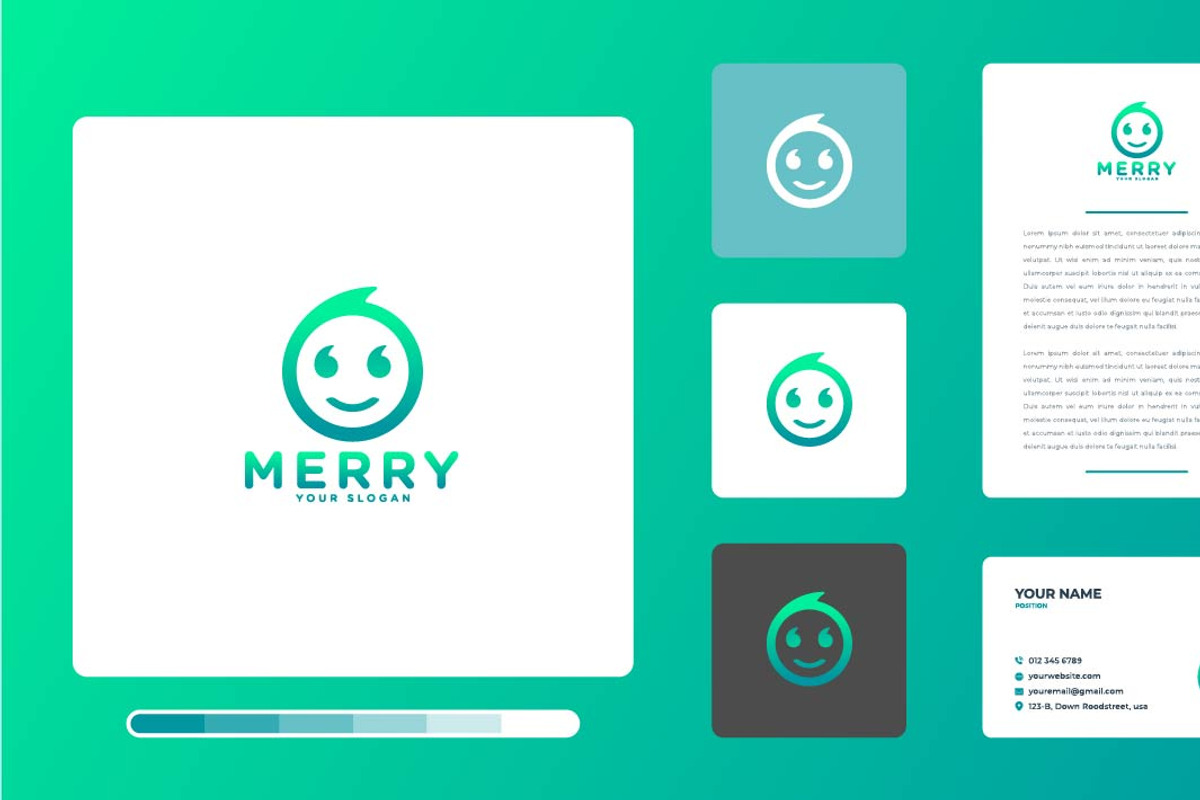 Merry Logo Design Template, a Branding & Logo Template by Nisha Droch ...