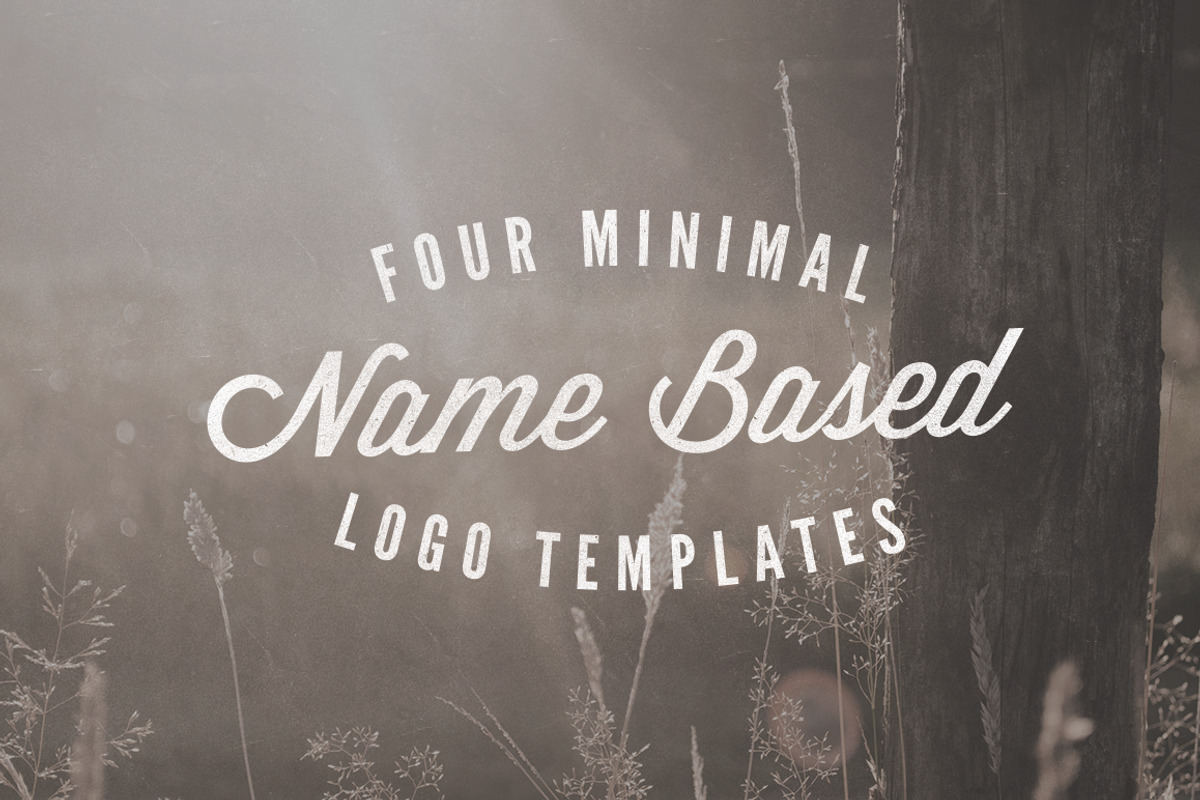 Four Name/Initial Based Logos, a Branding & Logo Template by James ...