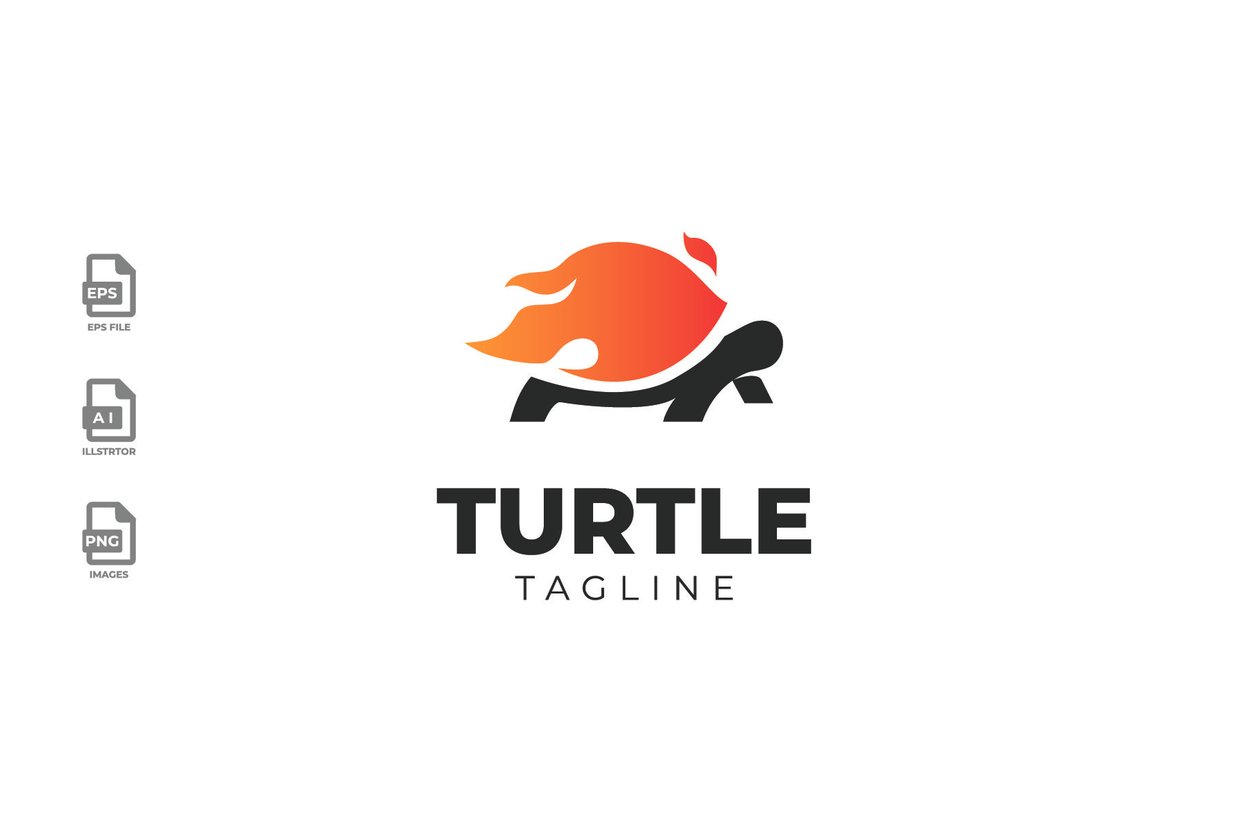 Hot Turtle logo, a Branding & Logo Template by Akdesain