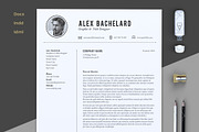 Alex Resume, a Resume Template by Estartshop