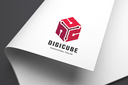 Digital Cube Logo, a Branding & Logo Template by Design_Planet