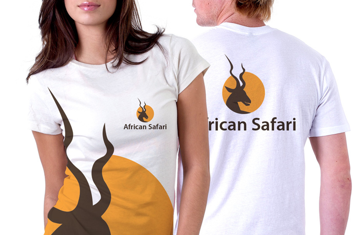 African Safari Logo, a Branding & Logo Template by Fida Khattak