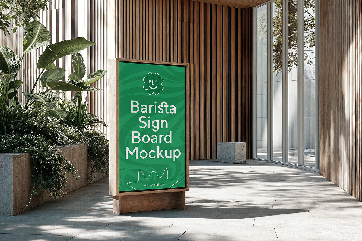 Barista Coffee Branding Mockups