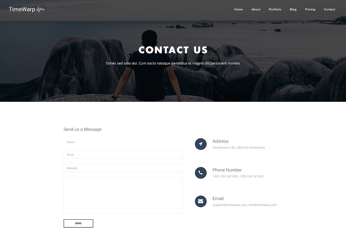 TimeWarp - Wordpress Future Theme, a WordPress Template by MonsArt