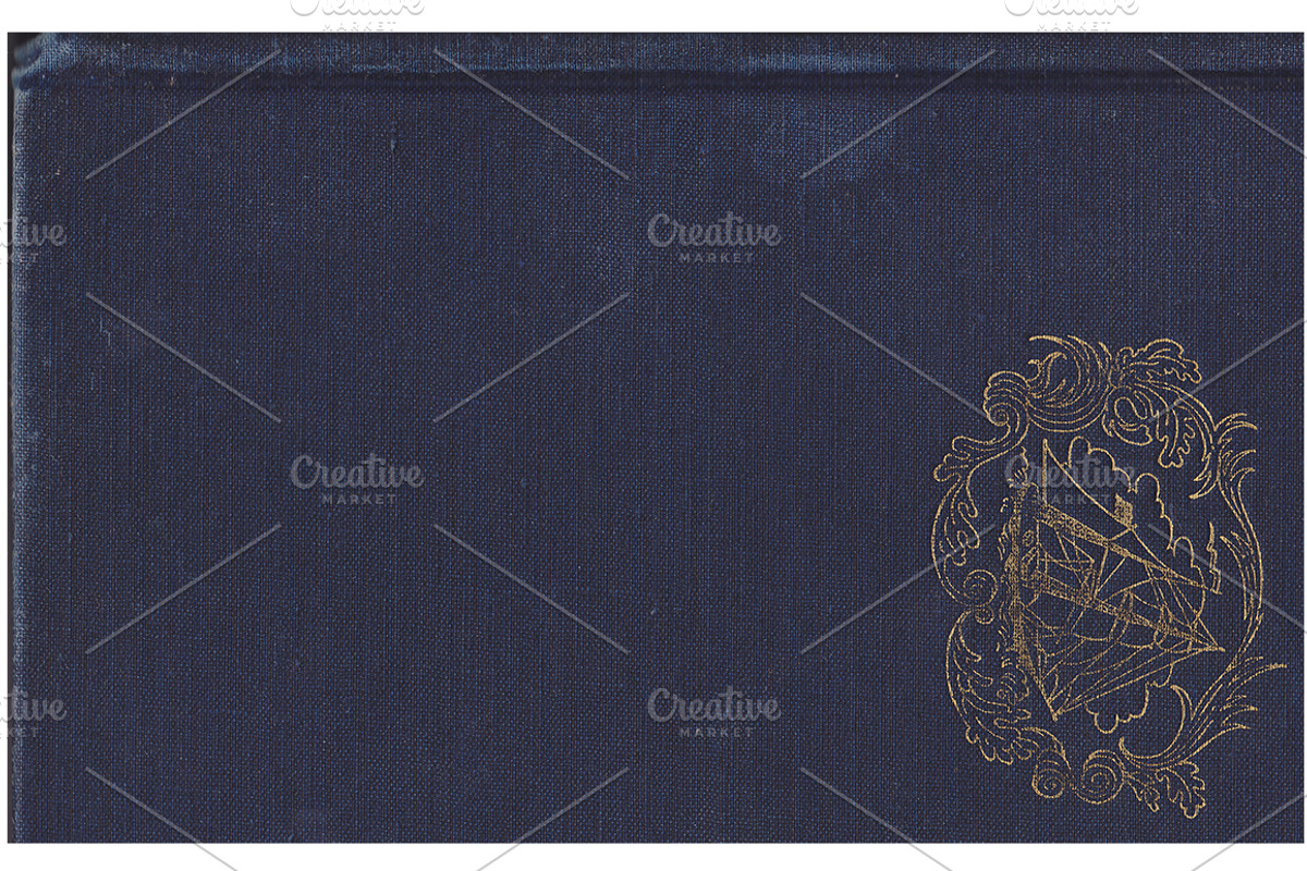 40-Old Cloth Book Covers, a Texture Graphic by Blue Line Design